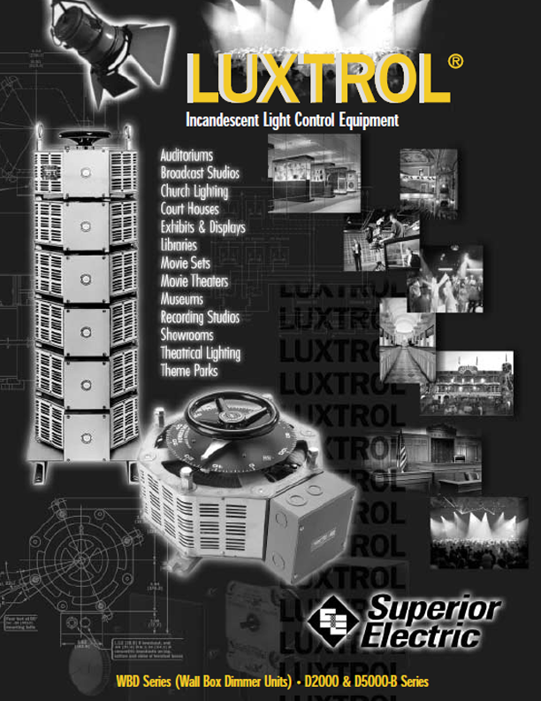 Superior Electric LUXTROL Catalog Download
